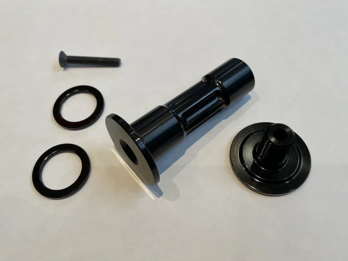 Kona Spares - Main Pivot axle assembly inc. friction washers & fixing ...